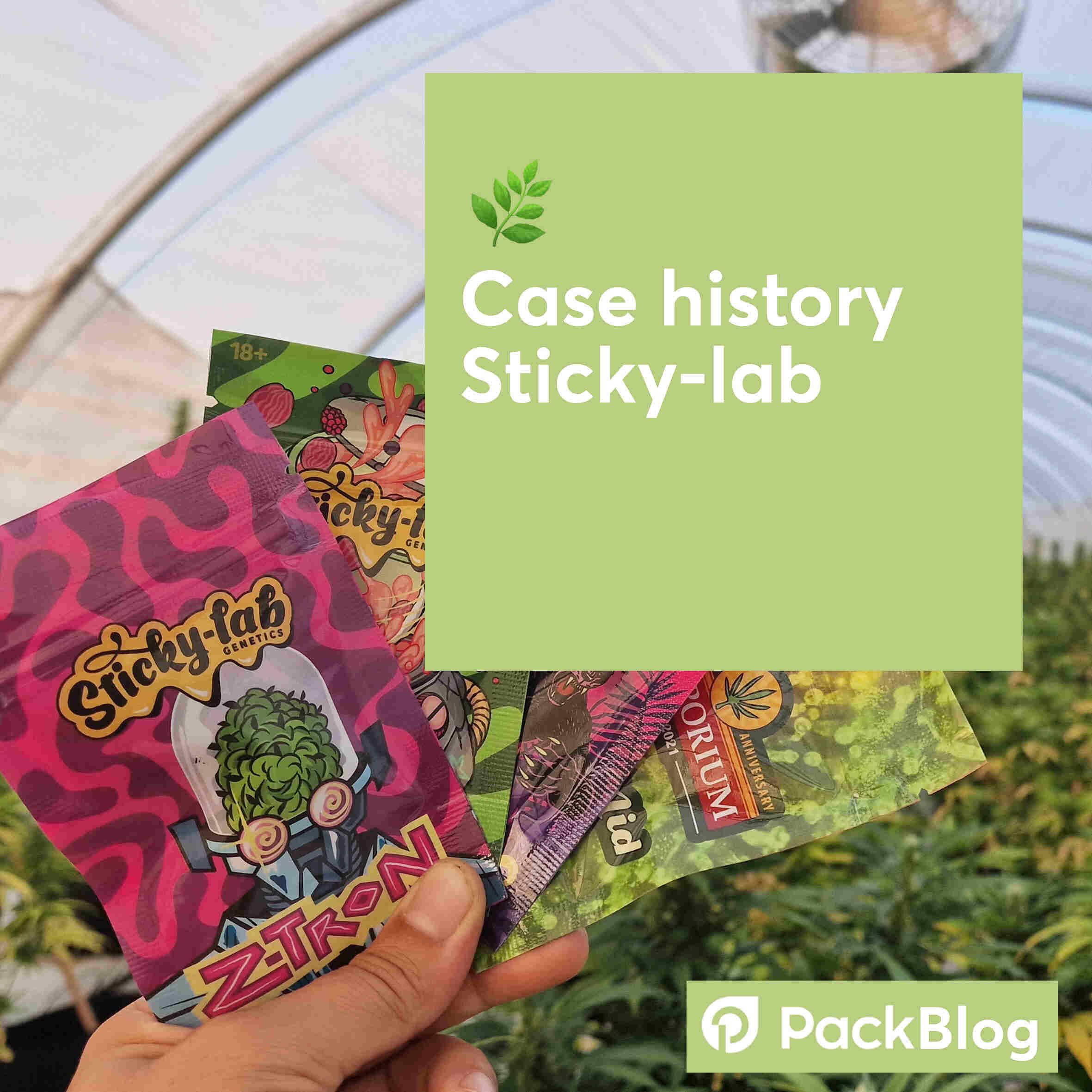 Sticky-lab Genetics: un packaging moderno e versatile per un’azienda ...